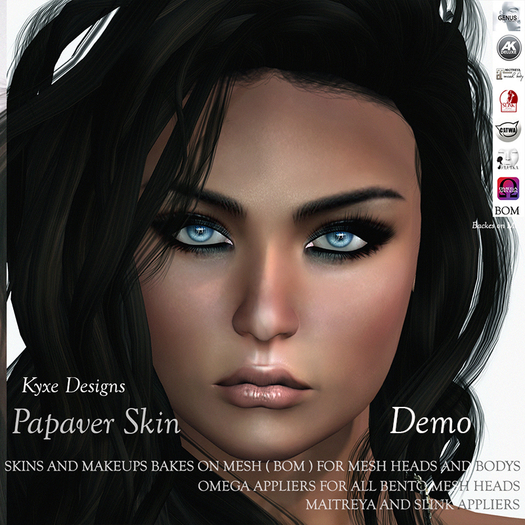Second Life Marketplace - * Kyxe Designs * Realistic Women Skins ...