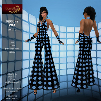 Second Life Marketplace - DANIELLE Groovy Poa Azure