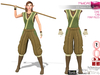 Second Life Marketplace - Dae, Obj, FBX, And Texture Files Elf Ninja ...