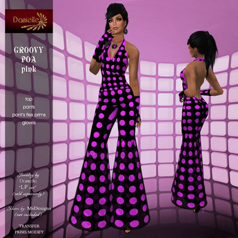 Second Life Marketplace - DANIELLE Groovy Poa Pink