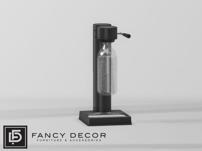 Second Life Marketplace - Fancy Decor: Soda Machine (black)
