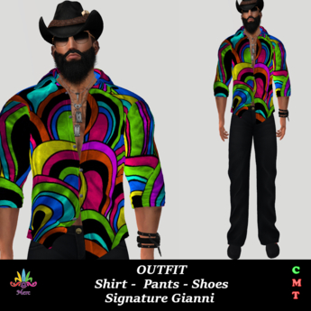 Second Life Marketplace - M - Outfit - True Colors 23 - Signature Gianni