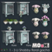 Second Life Marketplace - MOoH! Shabby Floral Gacha Teacup with fern ...