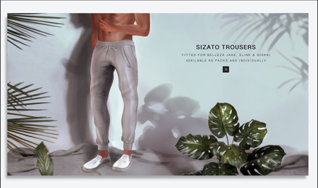 Second Life Marketplace - MULLOY - Sizato Trousers Color Pack 2