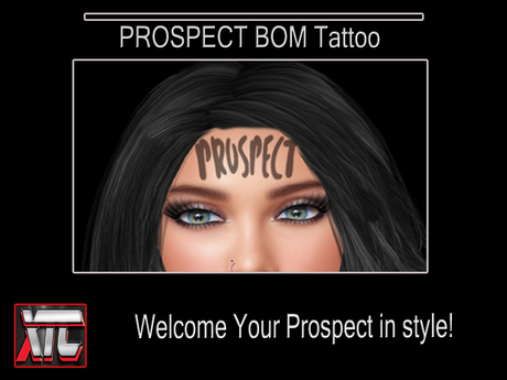 Second Life Marketplace - XTC Prospect BOM Tattoo