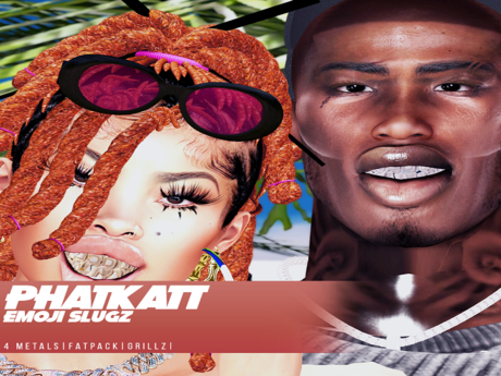 Second Life Marketplace - PHATKATT:: EMOJI SLUGZ FATPACK!