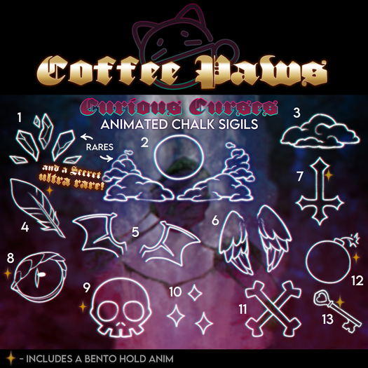 Second Life Marketplace - Coffee Paws - Curious Curses - 3. Nimbus