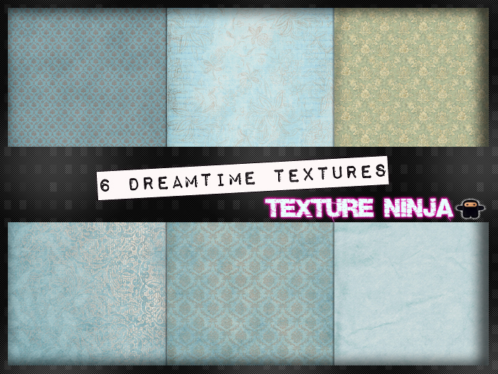 Second Life Marketplace - TEXTURE NINJA -> 6 x Dreamtime textures pack