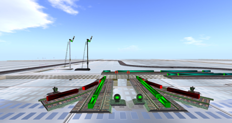 Second Life Marketplace - STEAM PASSENGER TRAIN narrow gauge 3ft (0.914m)