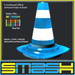 Second Life Marketplace - SMASH - Conehead (Version: Blue)