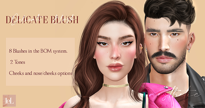 Second Life Marketplace - Aesthetic Design - Delicate Blush BOM