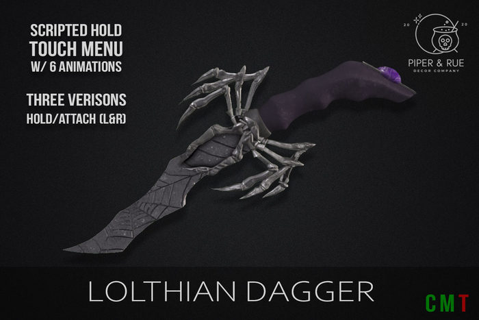 Second Life Marketplace - :PR: Lolthian Dagger