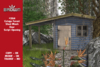 Second Life Marketplace - 264 Cotage Forest Shed Mesh - Door Script ...