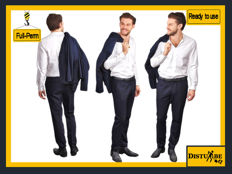 Second Life Marketplace - ::DisturbeD:: Gary Elegant Man Character ...