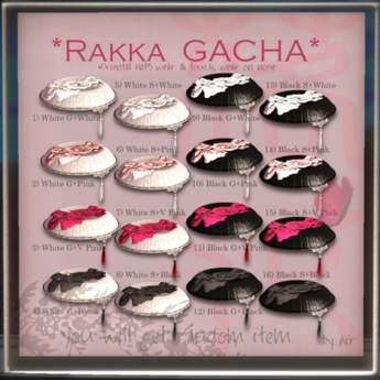 Second Life Marketplace - Air_2) RAKKA _White G+Pink_TM