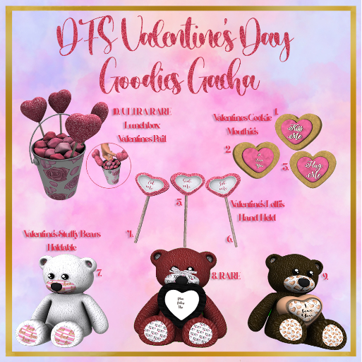 Second Life Marketplace - DFS - 4. Valentines Pop (Eat Me)
