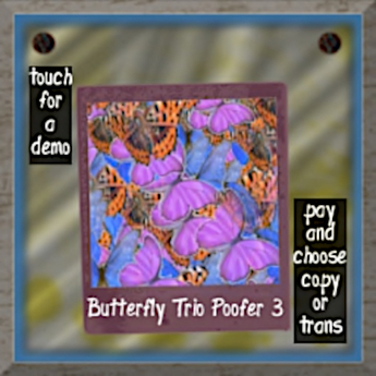 Second Life Marketplace - Butterfly Trio Poofer 3