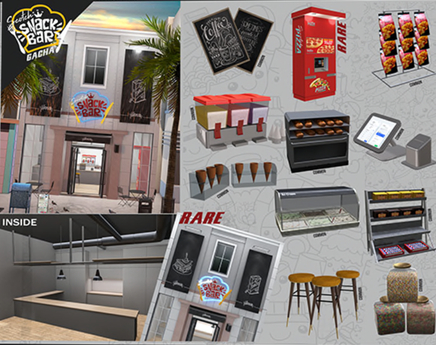 Second Life Marketplace - ///SCOTCH/// SNACK BAR GACHA - TOUCH N PAY COMMON