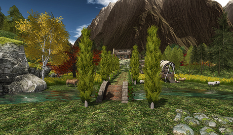 Second Life Marketplace - Inkme & Bee Designs Vermont Prefab Sim ...