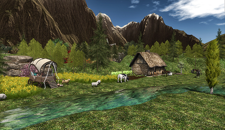 Second Life Marketplace - Inkme & Bee Designs Vermont Prefab Sim ...