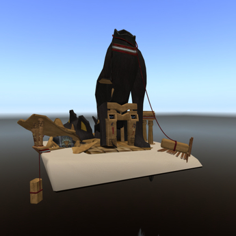 Second Life Marketplace - Egypt Temple of cat