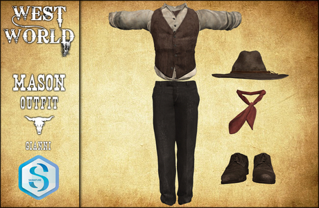 Second Life Marketplace - #WW# Mason Outfit - [Gianni] - DEMO