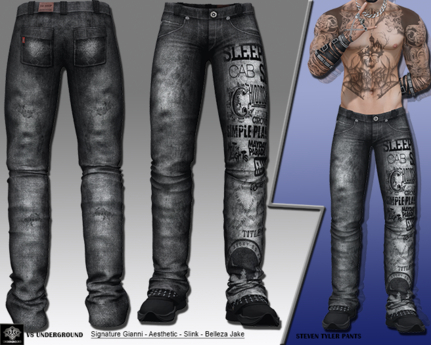 Second Life Marketplace - +V8-SHOP-STEVEN TYLER-PANTS-PARAMORE+