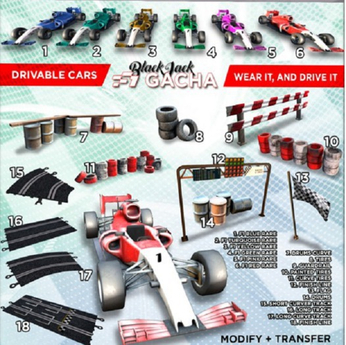 Second Life Marketplace - BJK - F1 - Guardrail