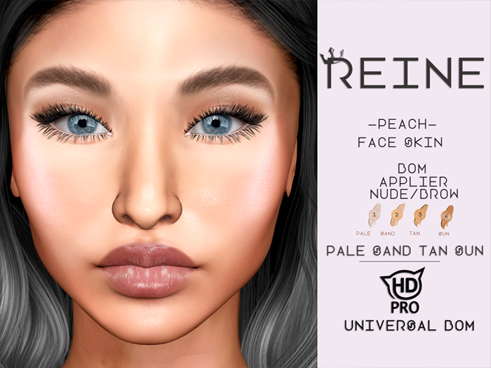Second Life Marketplace - -REINE-Peach Skin- BOM, Applier Catwa hd pro