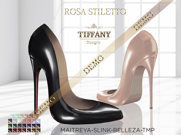Second Life Marketplace - ::TD:: ROSA High Stiletto DEMO + Lara X