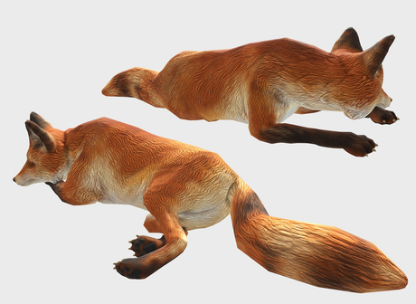 Second Life Marketplace - ::NIKOMESH::Full Permission Good Fox Alex