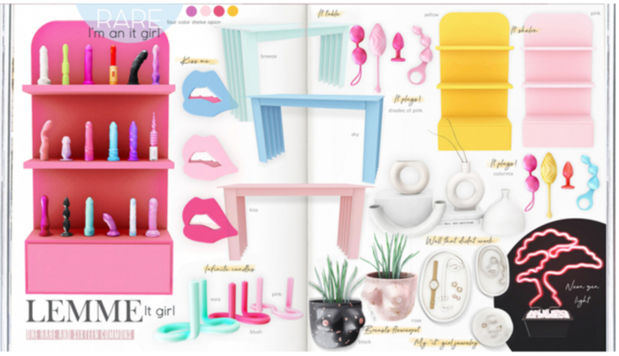 Second Life Marketplace - LEMME...It Girl (( Full Set ))