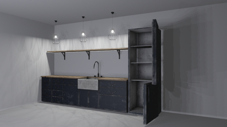 Second Life Marketplace - Kitchen Blues Full Perm Mesh