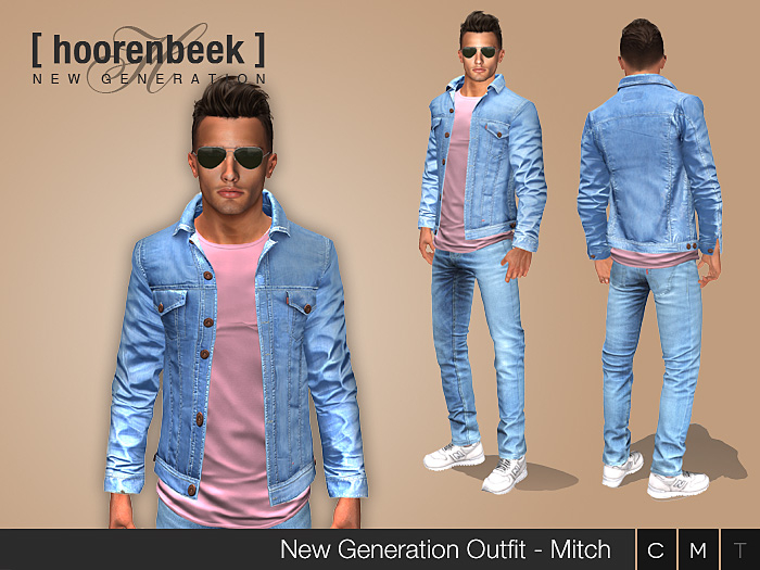 Second Life Marketplace - Complete Outfit - Mitch - Signature, Legacy ...