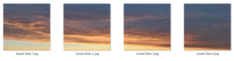 Second Life Marketplace - 5 Panoramic Sunset Skies Textures
