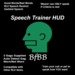 Second Life Marketplace - Speech Trainer HUD v1.3