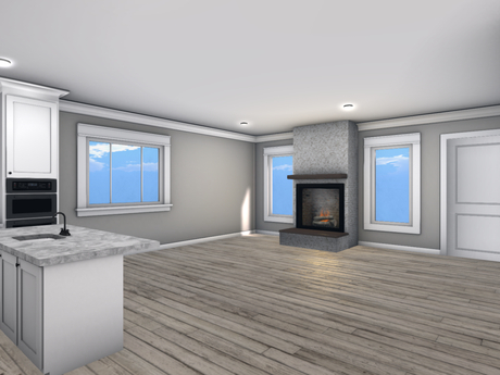 Second Life Marketplace - ~The Green Door~ Contemporary Skybox ...