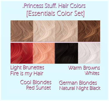 Second Life Marketplace - .Princess Stuff. [Katharina Hair] Essential ...