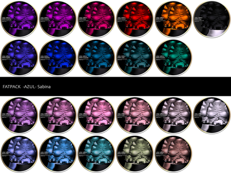 Second Life Marketplace - -AZUL- Sabina [SOFT] Topaz