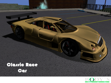 Second Life Marketplace - Classic Race Car
