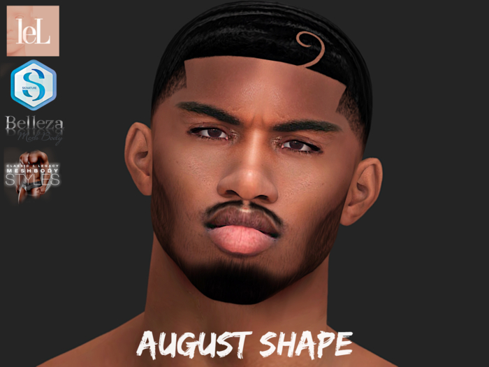 Second Life Marketplace - August Shape - Lelutka Luka 3.1 (dated ...