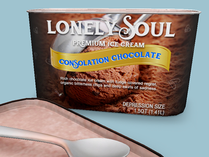 Second Life Marketplace - MadPea Love Sucks - Empty Tub of Lonely Soul ...