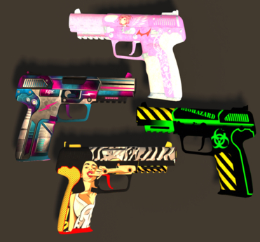 Second Life Marketplace - H2 - GUN Toy Mesh 4 different images Hand ...