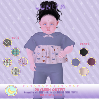 Second Life Marketplace - {LUNITA} DAYLEEN FATPACK