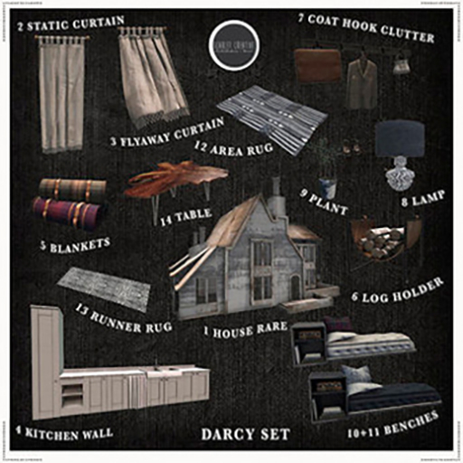 Second Life Marketplace - Scarlet Creative Darcy Area Log Carrier