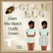 Second Life Marketplace - Glam Mix Match Outfit - Green - Boxed