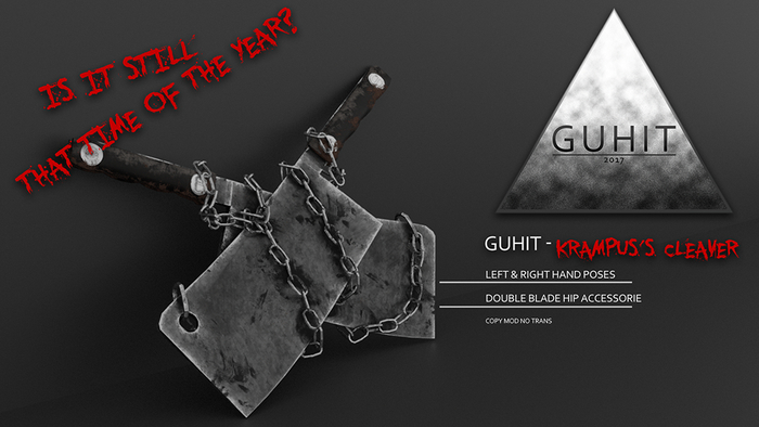 Second Life Marketplace - GUHIT - Krampus's Cleaver