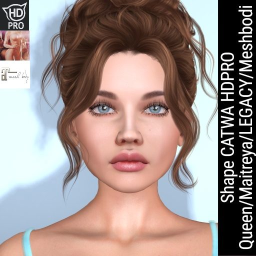 Second Life Marketplace - GIFT!!!Shape CATWA HDPRO Queen/Maitreya ...