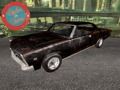 Second Life Marketplace - SkylarVision - Old Rusted GTO Prop Cars