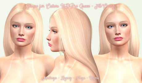 Second Life Marketplace - Catwa HD Pro Queen Head/Body Maitreya, Legacy ...